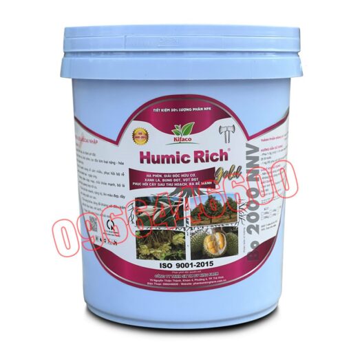 HUMIC RICH GOLD - CHUYÊN SẦU RIÊNG XÔ 20KG - Phân Bón King Farm ...